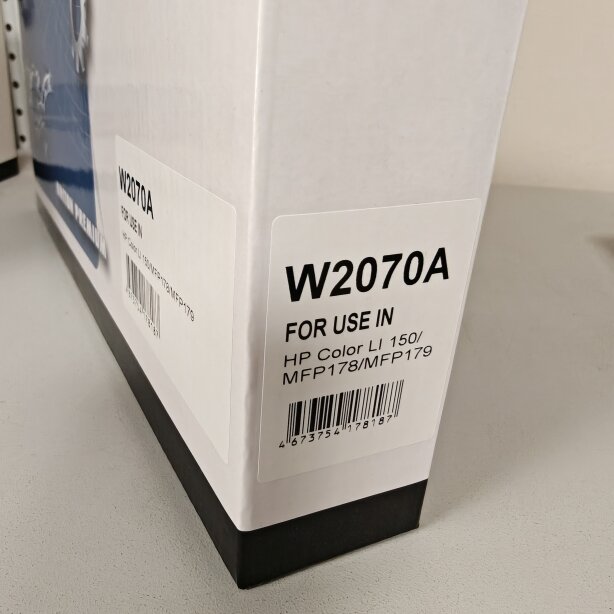 Картридж UNITON для HP Color Laser 150/MFP 178/179 W2070A 117A black 1K с чипом