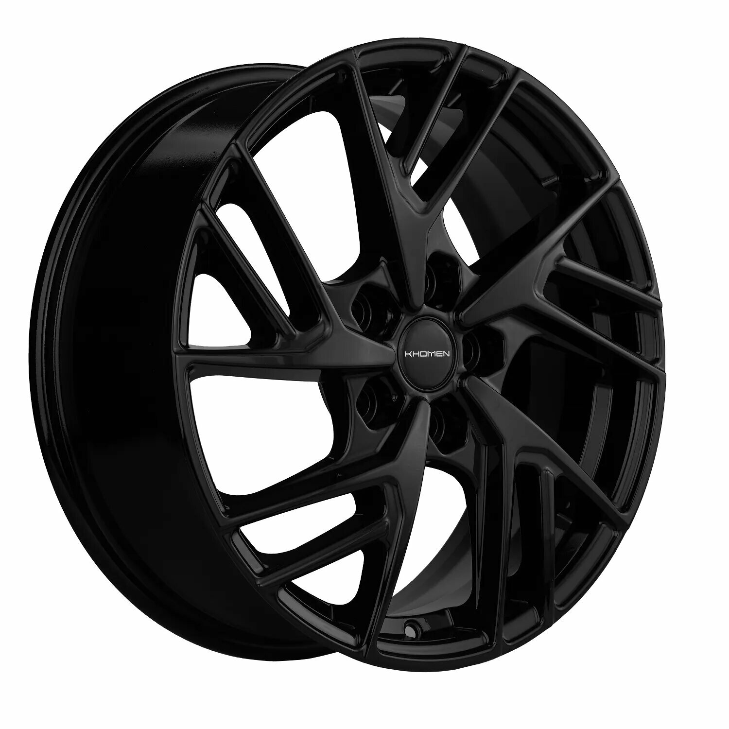 Диск автомобильный Khomen Wheels 1722 HAVAL F7x 6,5x17 5x114,3 ET40 64,1 Black