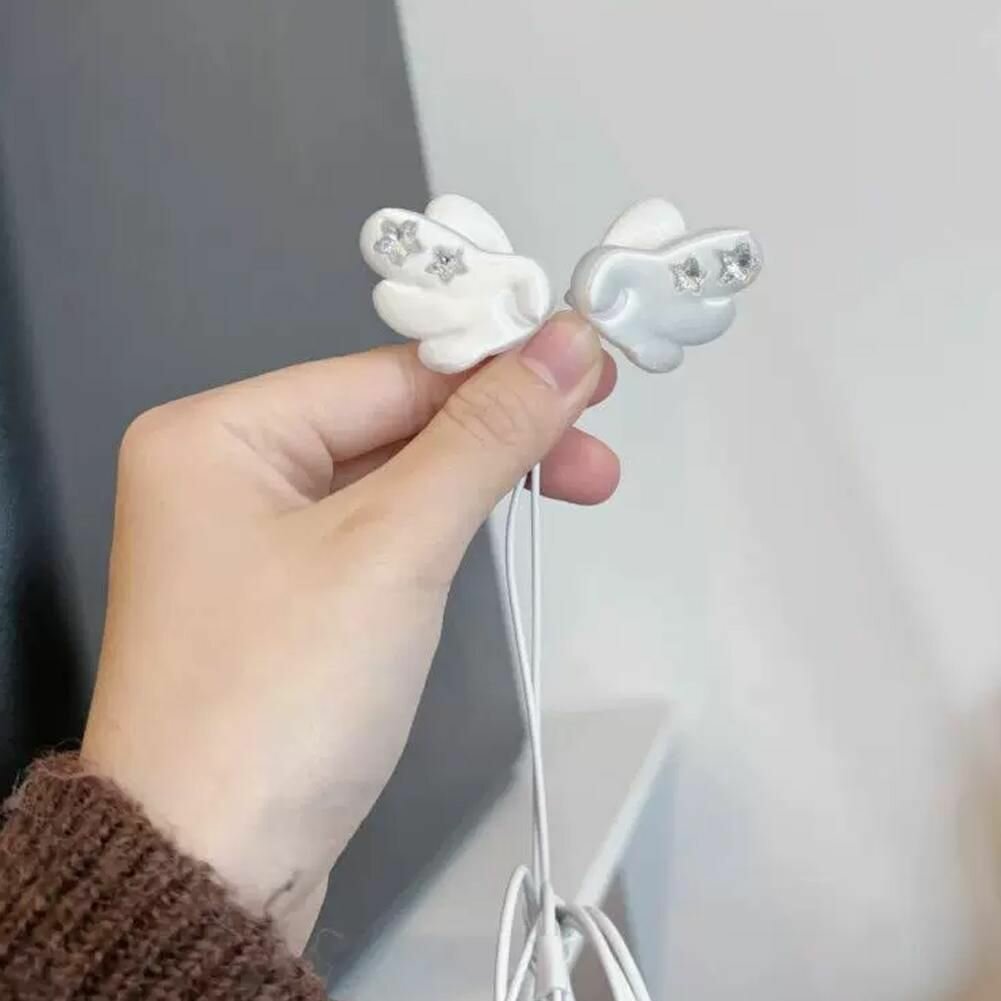 Декоративные аксессуары для проводных Bluetooth-гарнитур в форме 3D-крыла