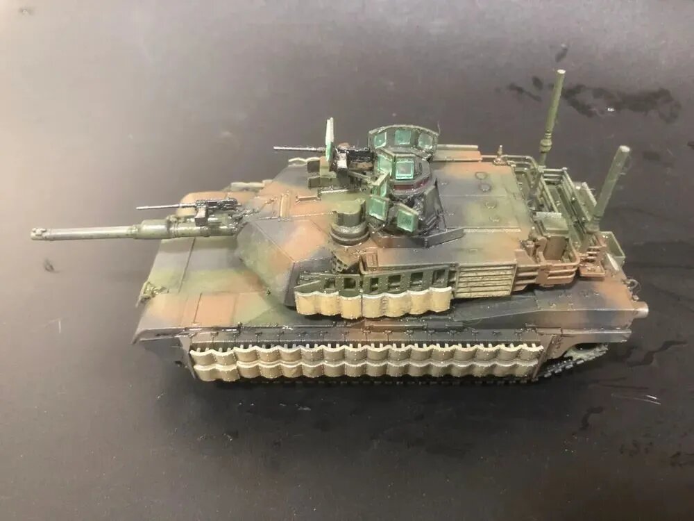 Модель танка M1A2 TUSK II Абрамс 1:72