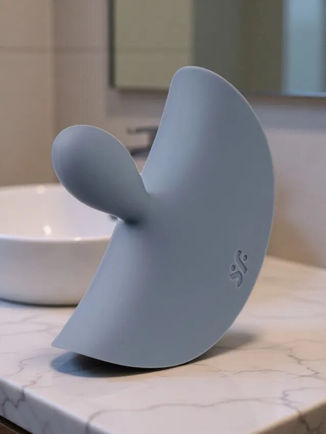 Satisfyer Серая анальная вибровтулка Booty Absolute Beginners 2 - 7,9 см.