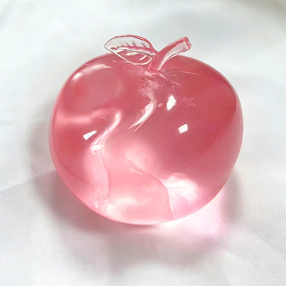 Игрушка-антистресс «Розовое Яблоко» ZXZ Розовый, Pink Apple 1pc