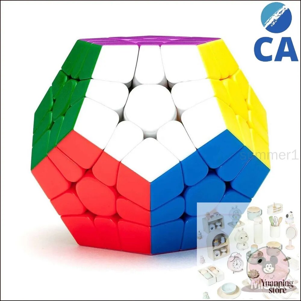 Головоломка мегаминкс магнитный ShengShou Megaminx Mr.M Magnetic, color