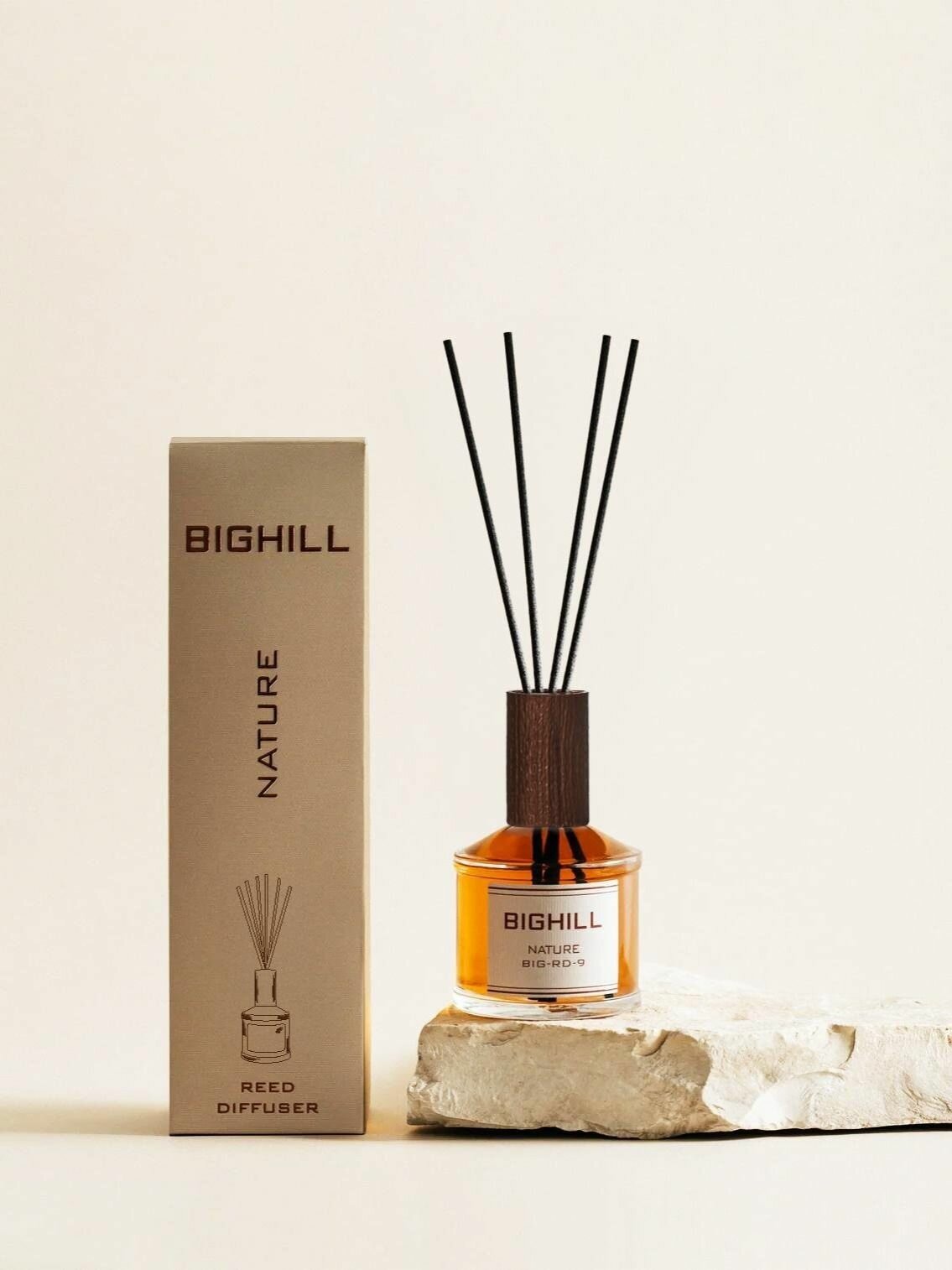 EYFEL PERFUME Аромадиффузор, NATURE BIG-RD-9, 120 мл, ароматический диффузор для дома с палочками, серия BIGHILL