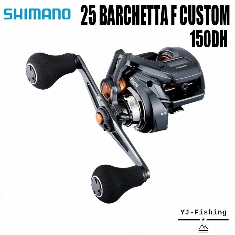 SHIMANO 2025 BARCHETTA F CUSTOM 150DH Под правую руку Кастинговое Катушка