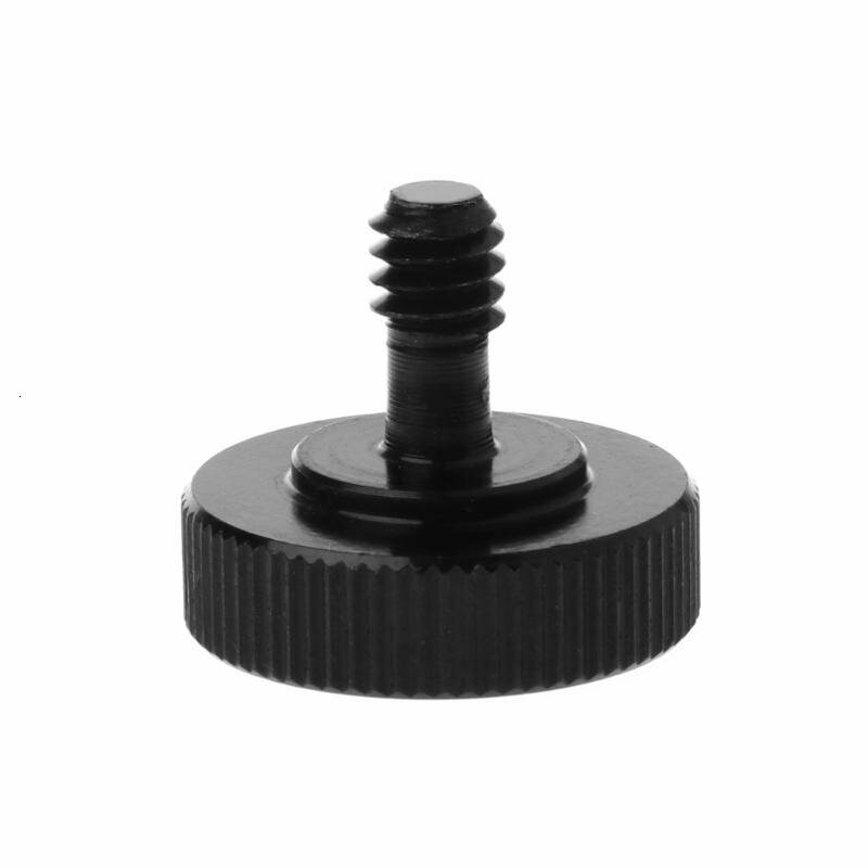 Переходник с 1/4" дюйма (мужской) на 1/4" дюйма (женский), Черный