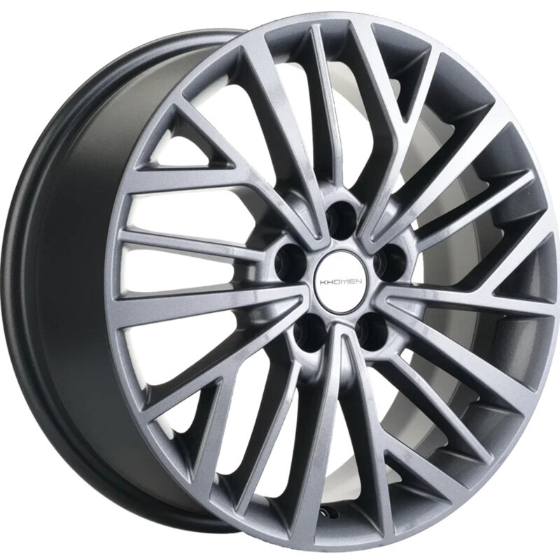 Литой колесный диск Khomen Wheels KHW1717 (CX-5/i40/X-Trail) 7x17/5x114,3 ET45 D67,1 Gray