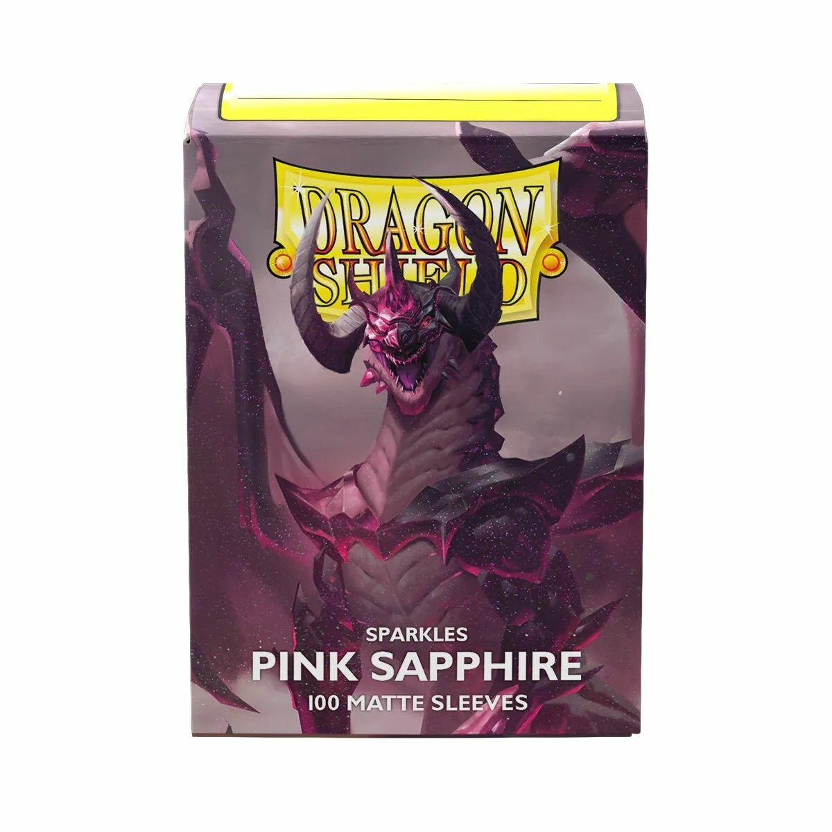 Протекторы для карт стандартного размера Dragon Shield - Matte Pink Sapphire (100шт. в упаковке)