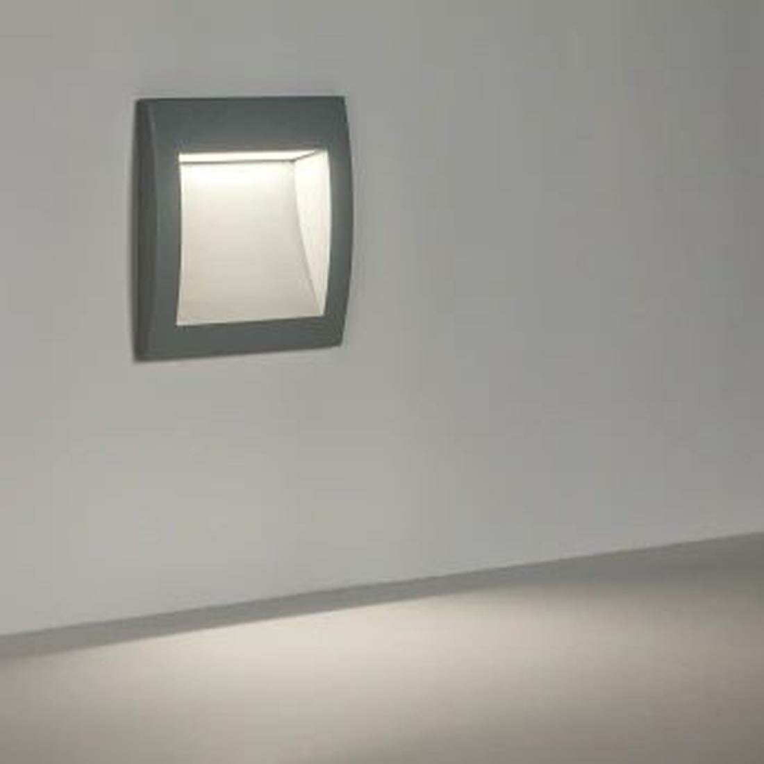 Встраиваемый светильник уличный Lightstar ESTRA, IP55, LED, 383694