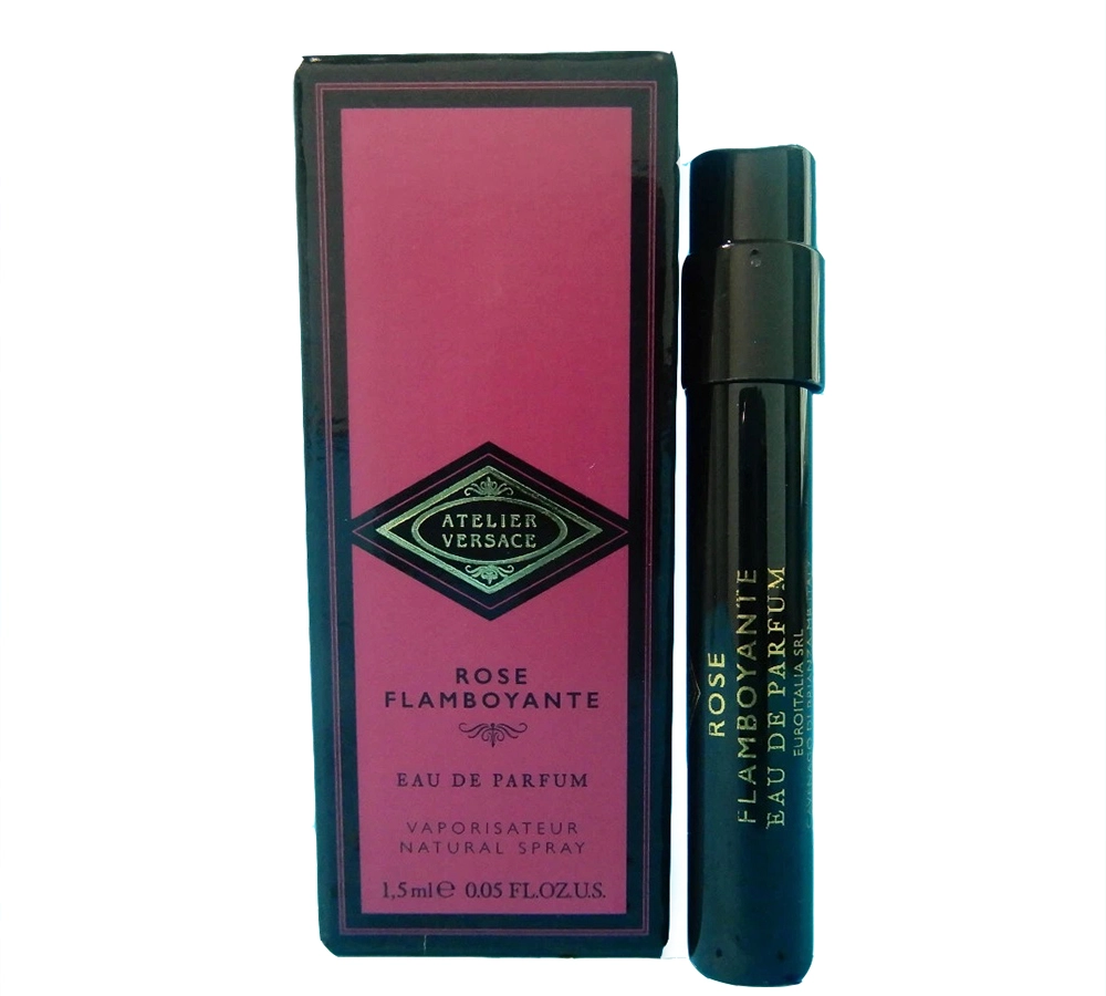 Versace Rose Flamboyante сэмпл парфюмерной воды 1.5 мл - Версаче Розе Фламбоянте для женщин и мужчин