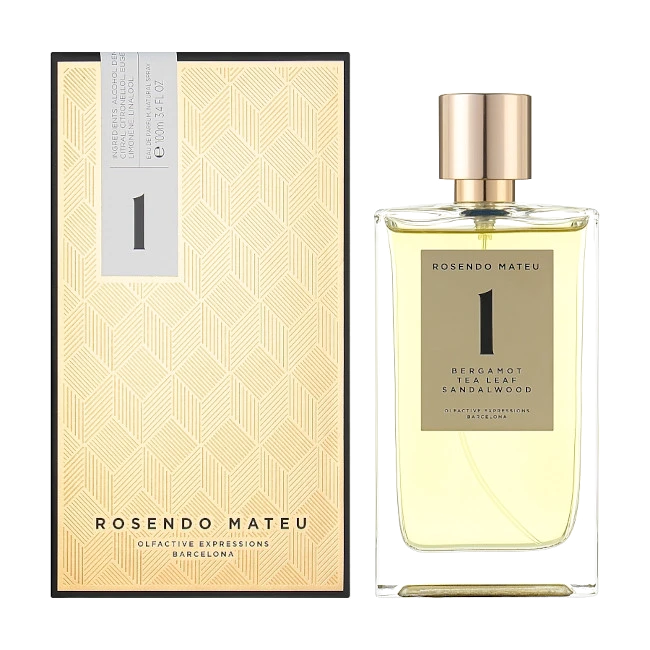 Парфюмерная вода для мужчин и женщин Rosendo Mateu No 1 Bergamot Tea Leaf 100 мл