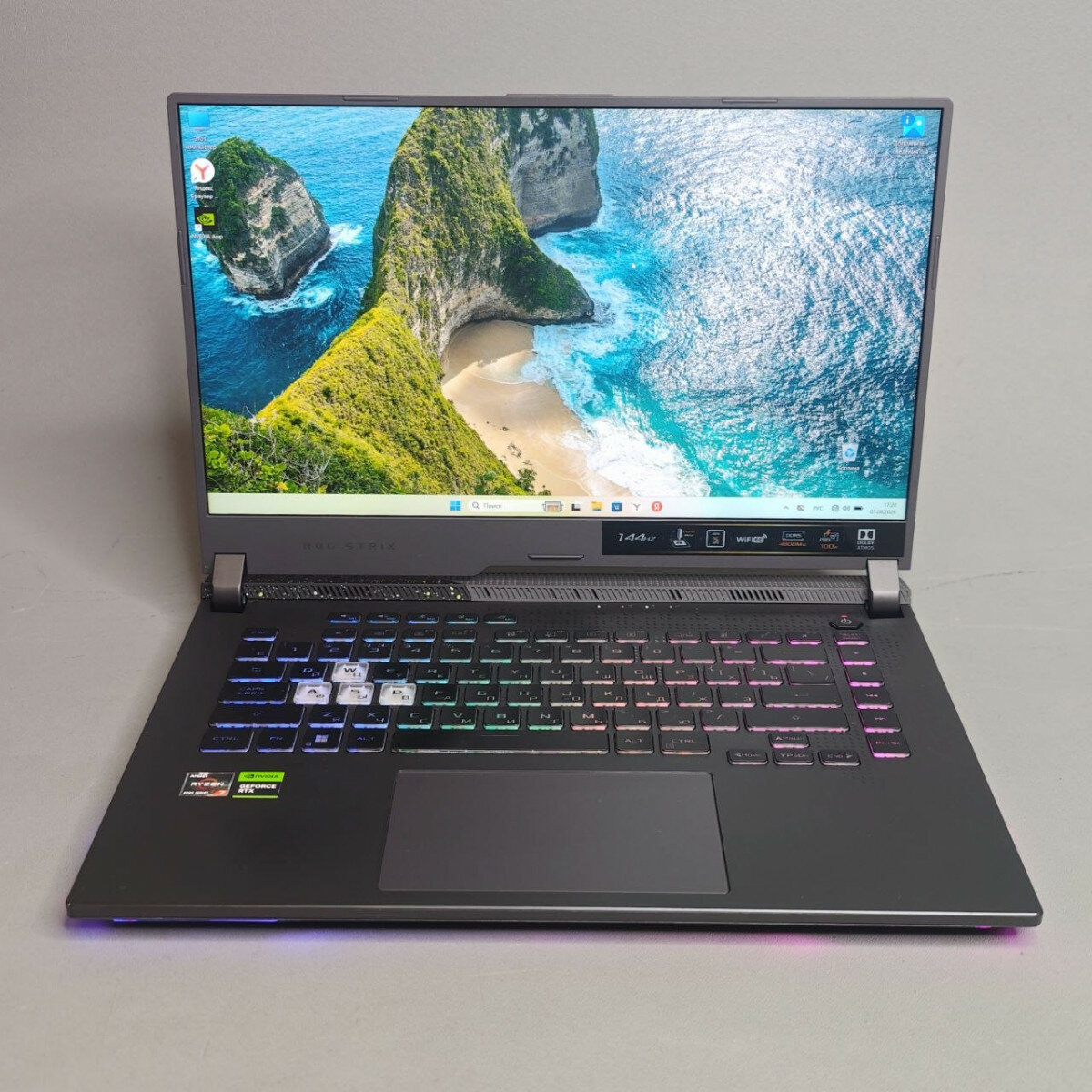 15.6" Ноутбук asus ROG Strix G15 G513RC-HN088 черный