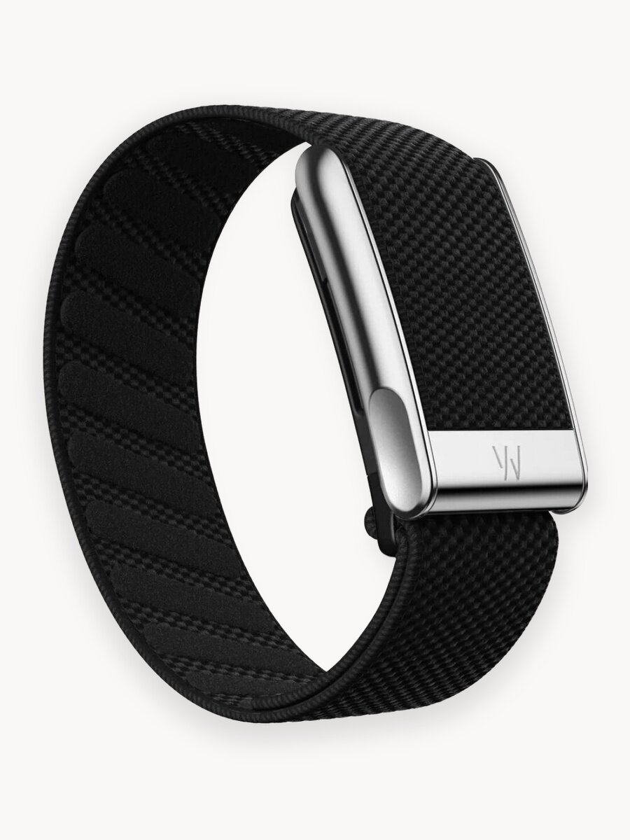 Фитнес-браслет Whoop 5.0 LIFE MG, Black (Черный/серебристый) + 12 месяцев подписки