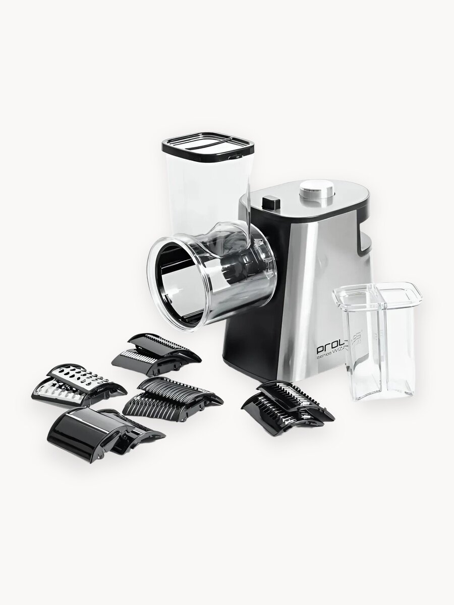 Овощерезка электрическая для овощей и фруктов c насадками многофункциональная Proliss PRO-2813