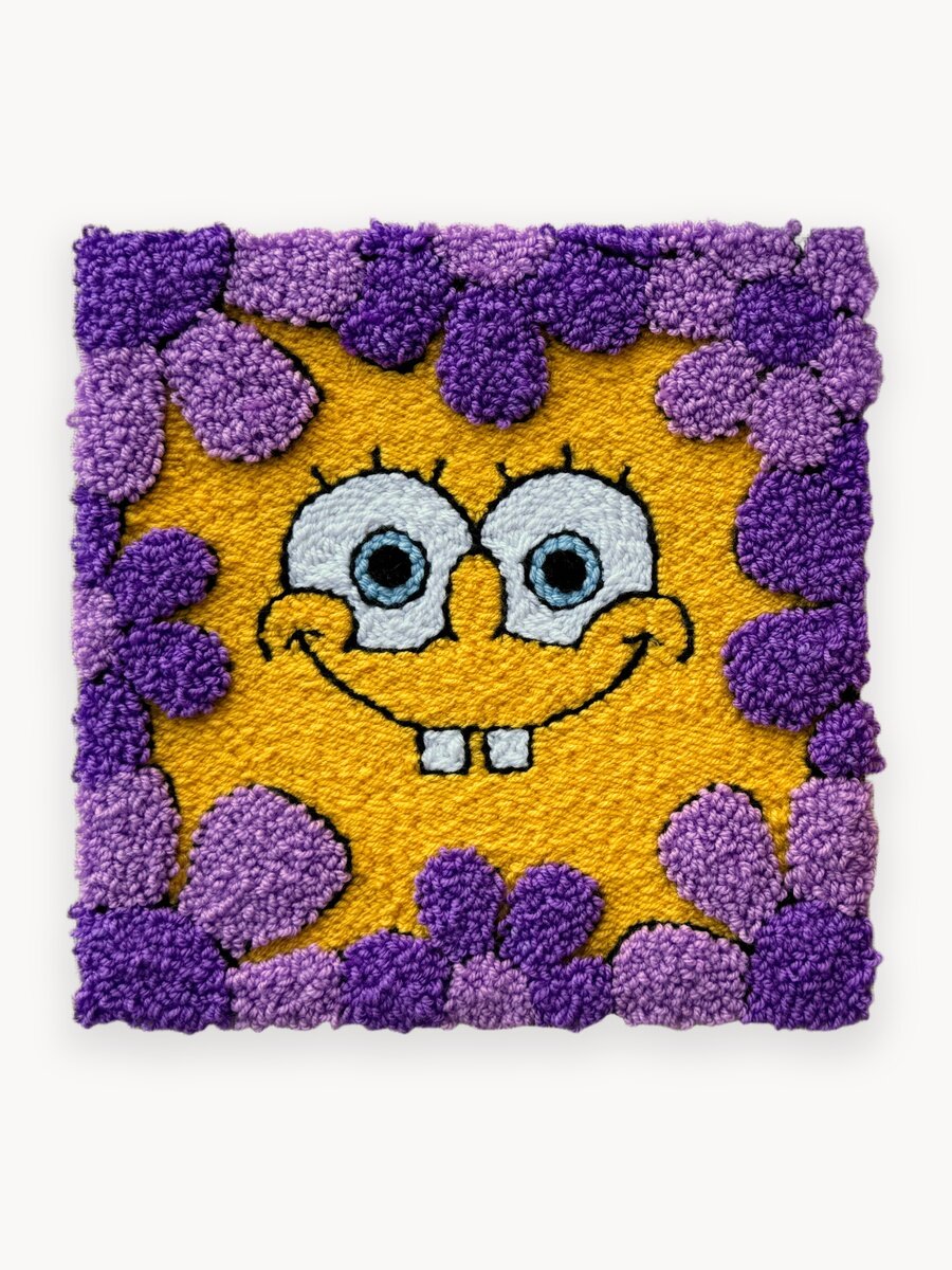 Набор для вышивания в ковровой технике 30х30см.