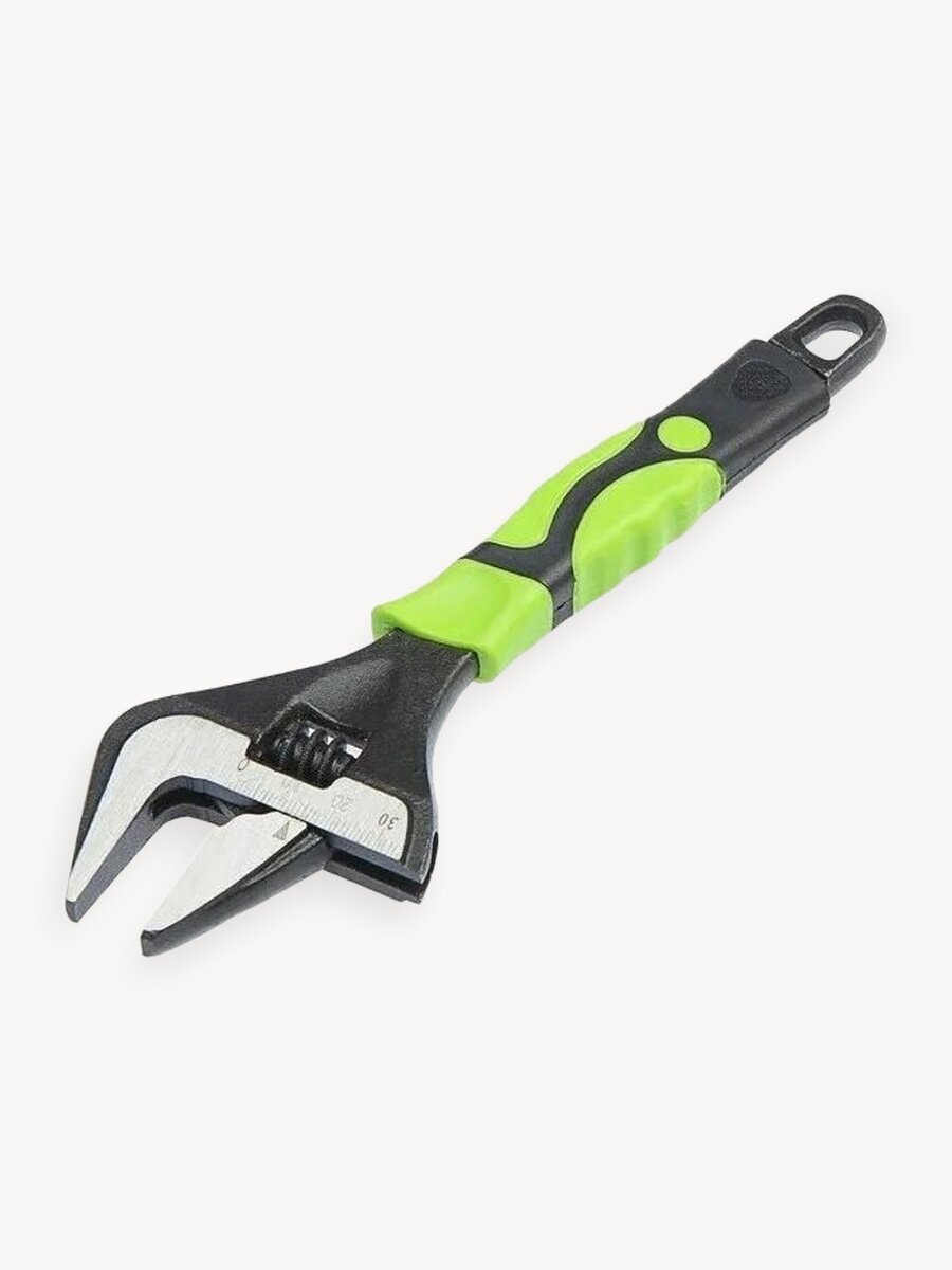 Ключ разводной, с тонкими губками, 250 мм, инструментальная сталь