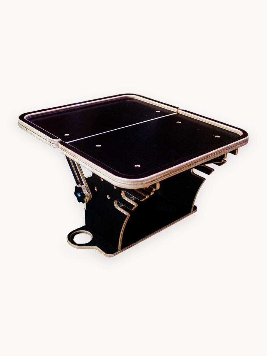 Столик для эхолота, фанера, влагостойкий, универсальный, крепление на ликтрос