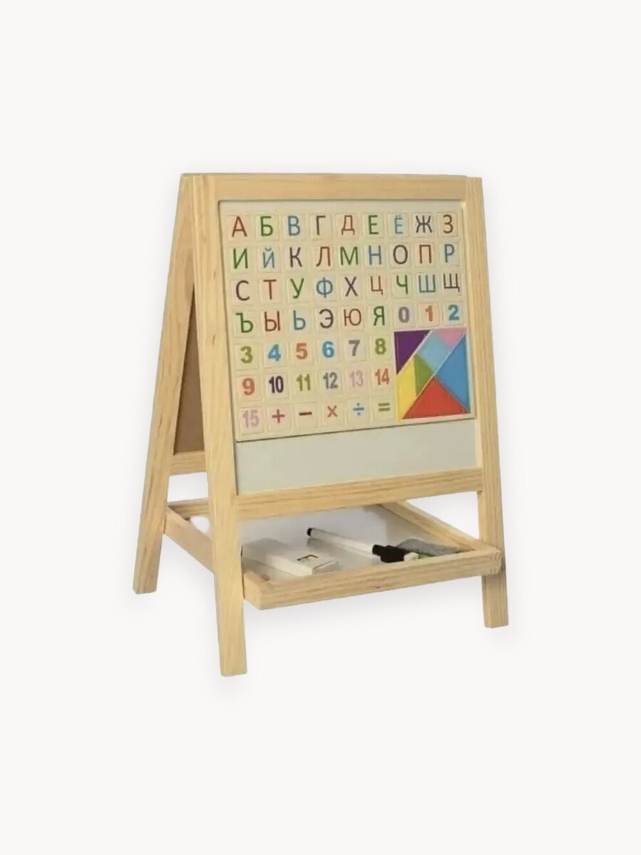 Доска магнитно-меловая детская, 40 x 28 см