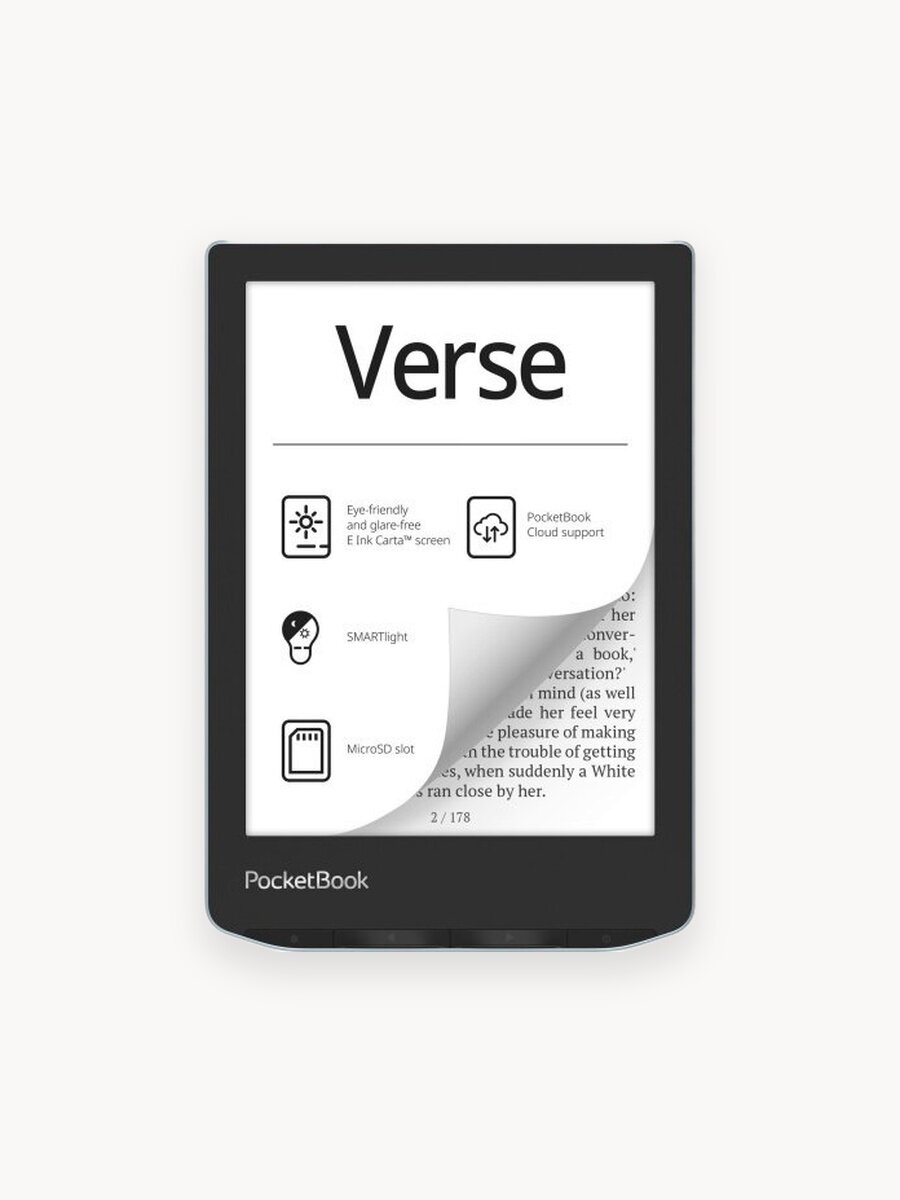 Электронная книга Pocketbook 629 Verse bright blue