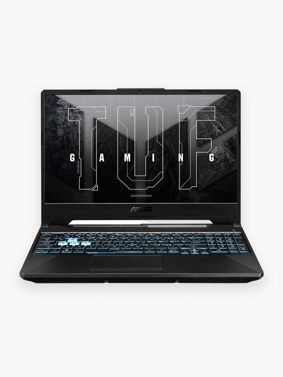 Игровой ноутбук Asus TUF A15 15.6 IPS 144Гц FHD Ryzen 5 7535HS 16ГБ 512ГБ GeForce RTX 3050 Чёрный Windows11+Office