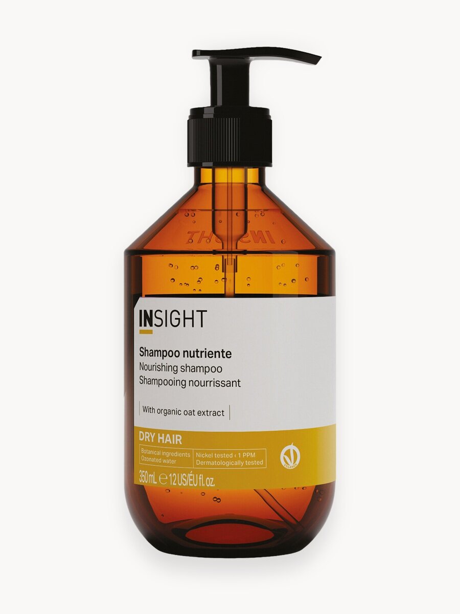 INSIGHT Dry Hair Шампунь для сухих волос для увлажнения и питания, 350 мл