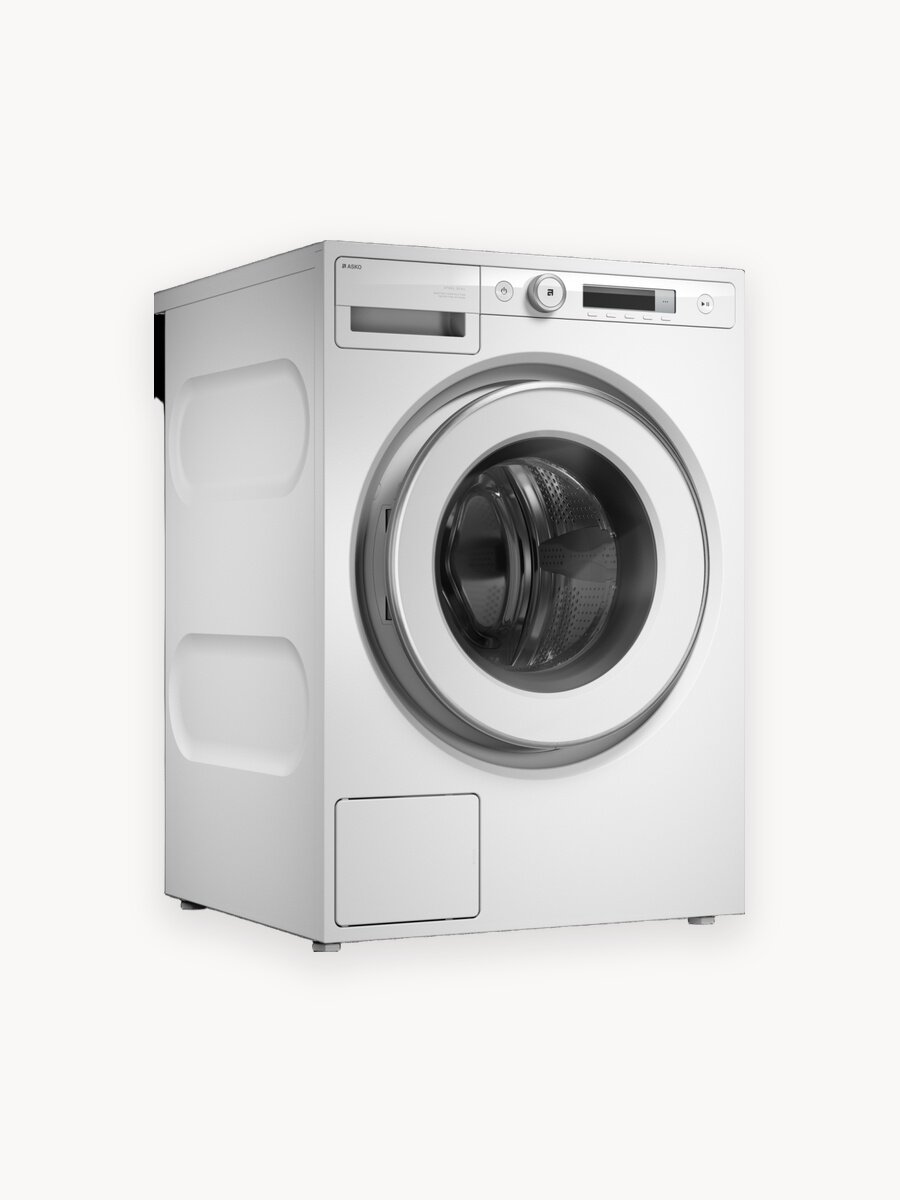 Стиральная машина Asko W3096RW, скорость отжима 1600 об/мин, загрузка до 9 кг, 16 программ
