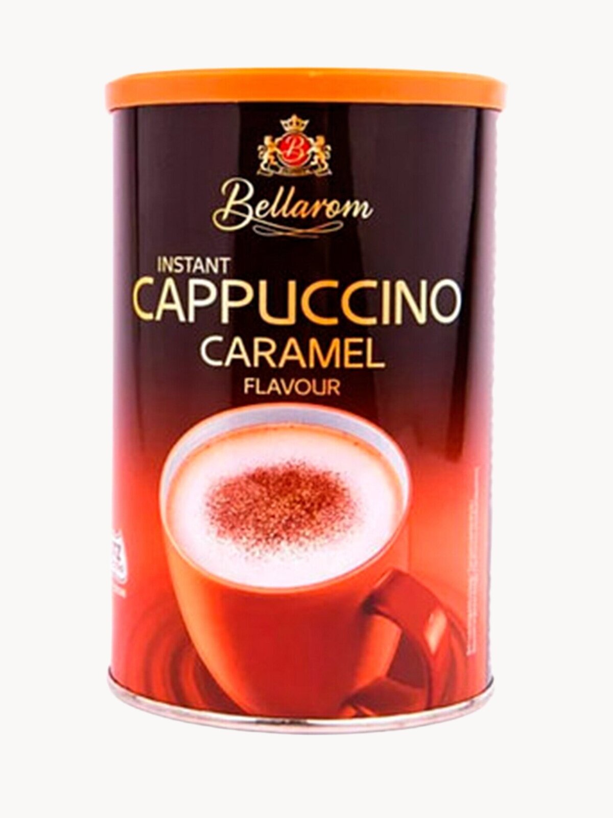 Финский быстрорастворимый ароматный карамельный кофе капучино, полезный подарок на новый год коллеге (Bellarom, Caramel Flavour 250 гр)