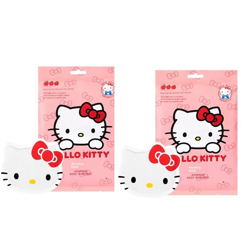Согревающие пластыри MINISO Hello Kitty, согревающие пластыри Cinnamoroll, пластыри для ног, пластыри Palace, теплые