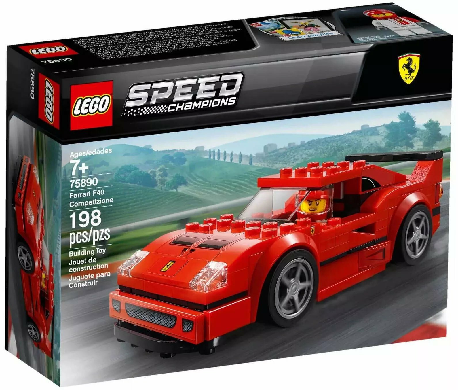 Конструктор LEGO Speed Champions 75890 Ferrari F40 Competizione
