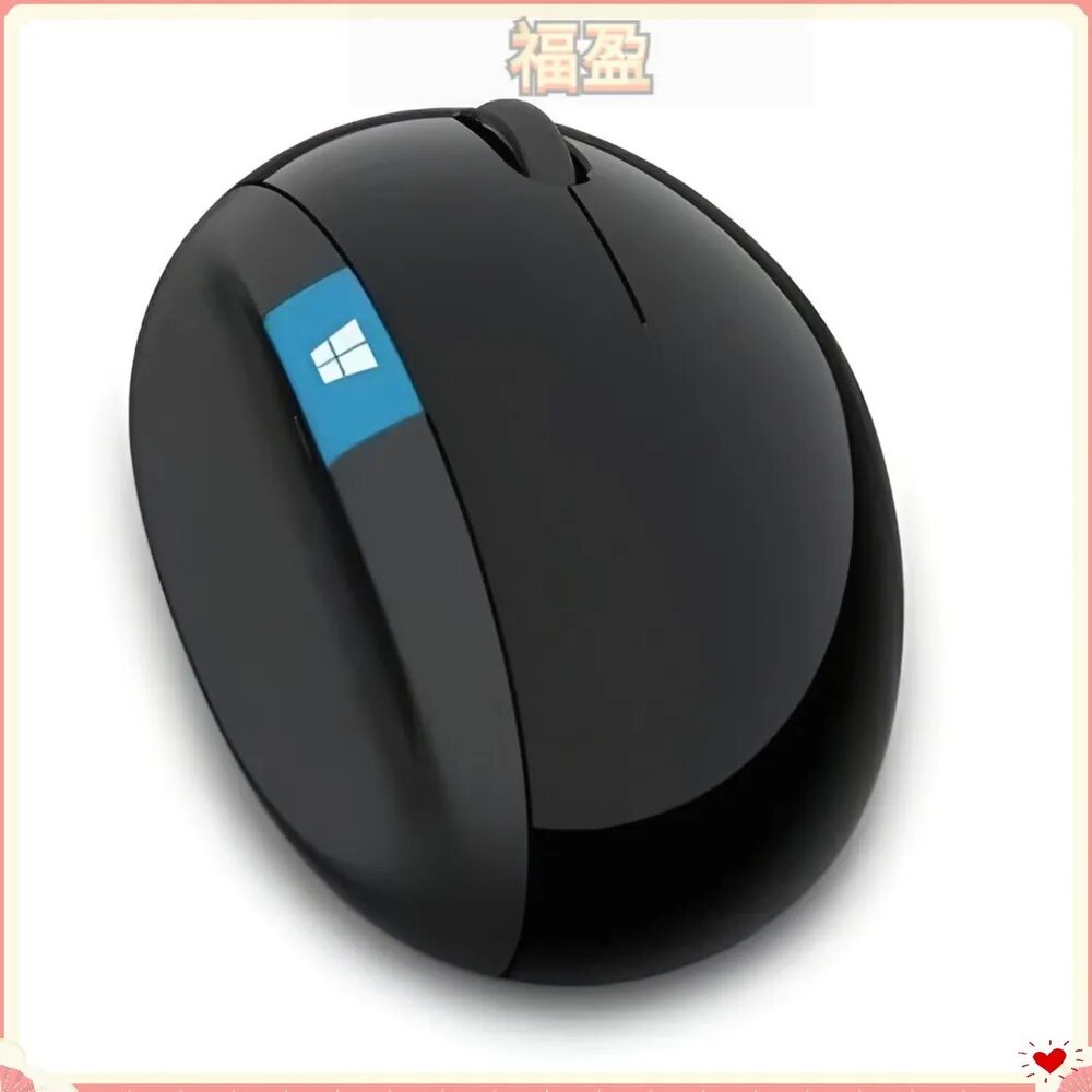 Мышь беспроводная Microsoft Sculpt, черный, белый, Bluetooth, оптико-механический