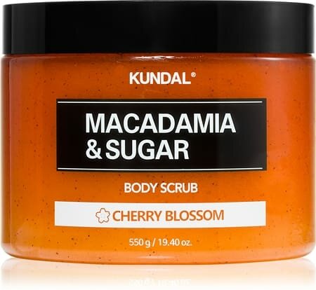Скраб Kundal Macadamia & Sugar Cherry Blossom, 550 г