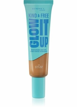 Тональный крем Rimmel Kind & Free Glow It Up, оттенок 400 Natural Beige, 30 мл