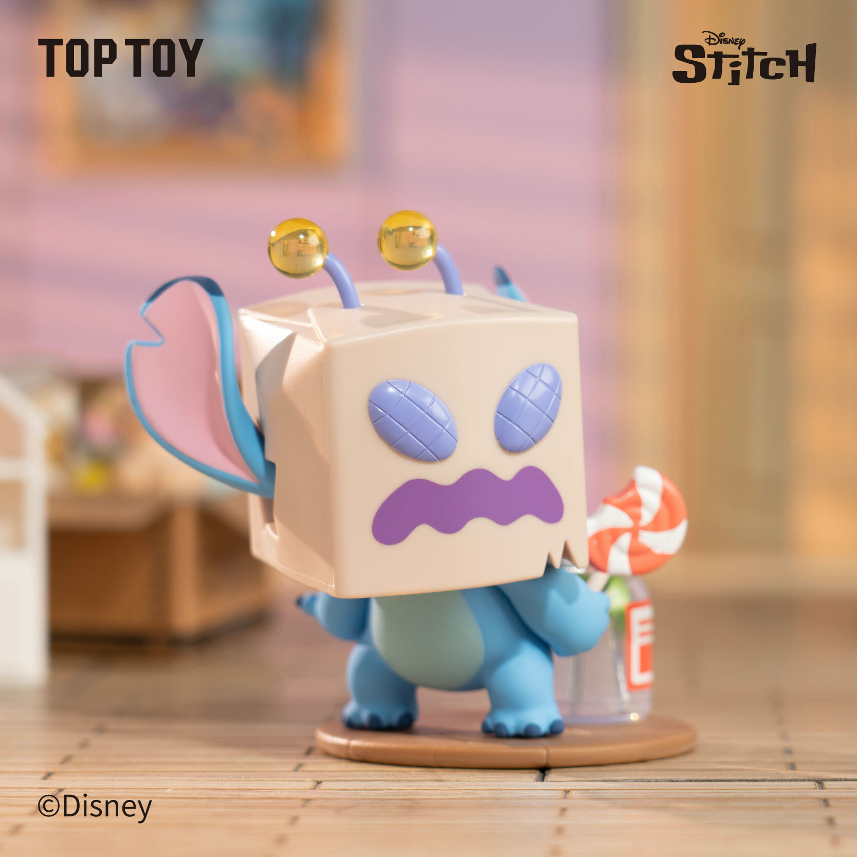 Наборы "Quirky Journal" TOP TOY x Disney, Стич, унисекс, Confirmed-Paper Bag Monster (Open)