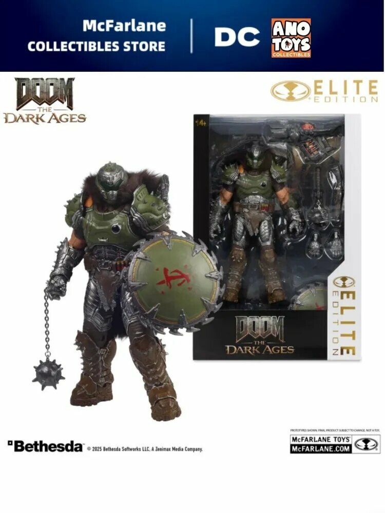 Игрушечные фигурки-украшения McFarlane DOOM: The Dark Ages DOOM 7 Inches