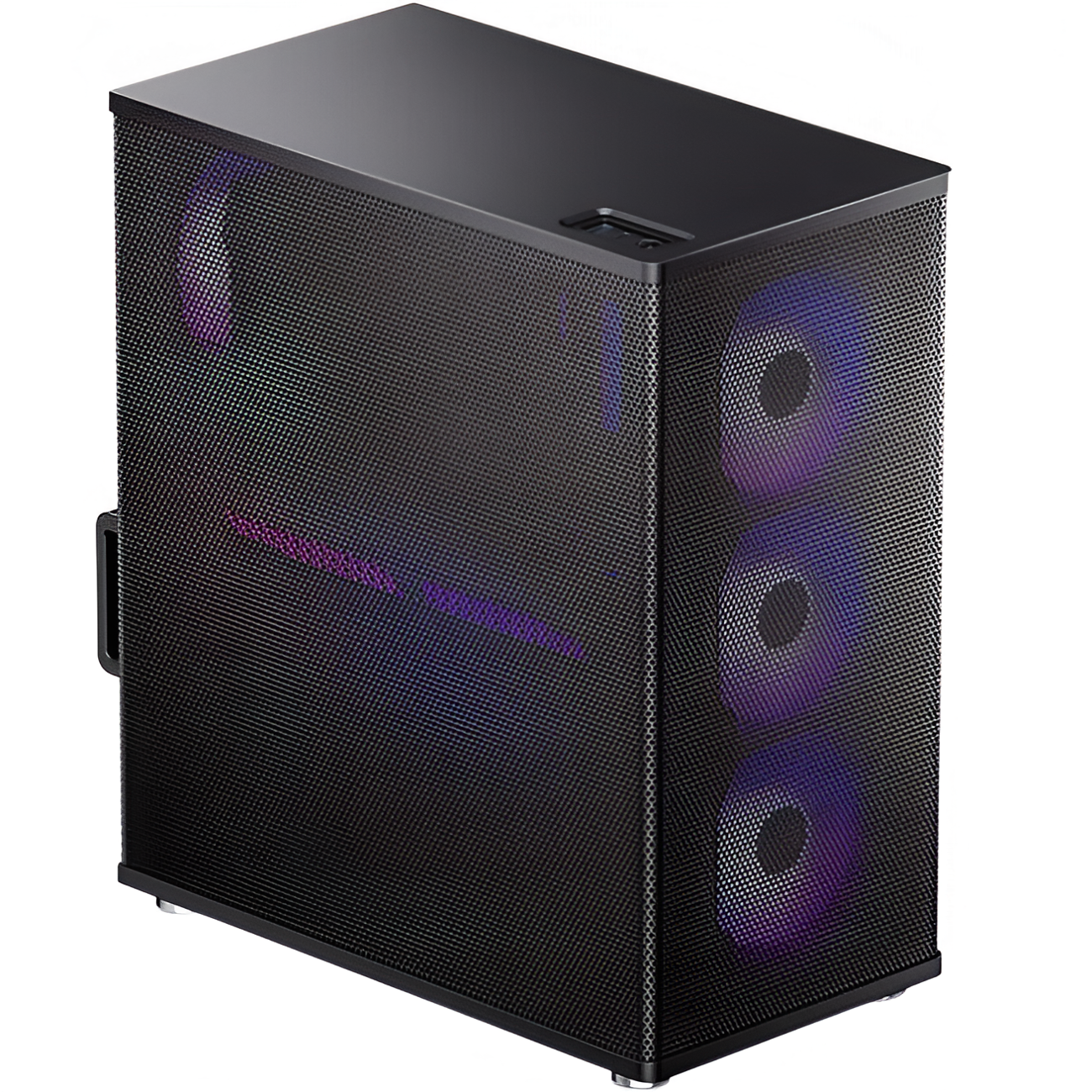 Корпус Midi-Tower JONSBO VR4, без Б. П, ATX, черный (VR4 Black)
