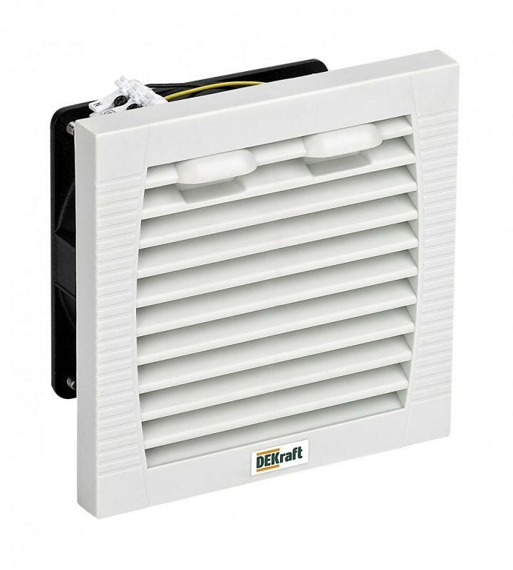 Вентилятор фильтрующий IP55 120куб. м/ч 230В RAL7035 DEKraft 35003DEK