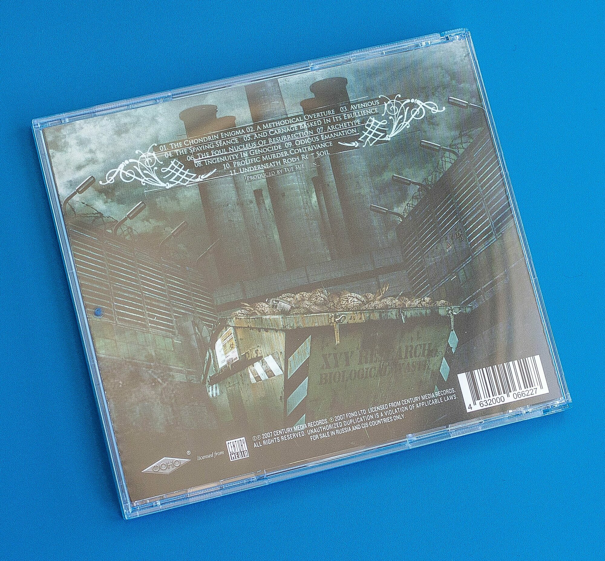 Aborted Slaughter & Apparatus: A Methodical Overture Аудио CD Лицензия — фото 1