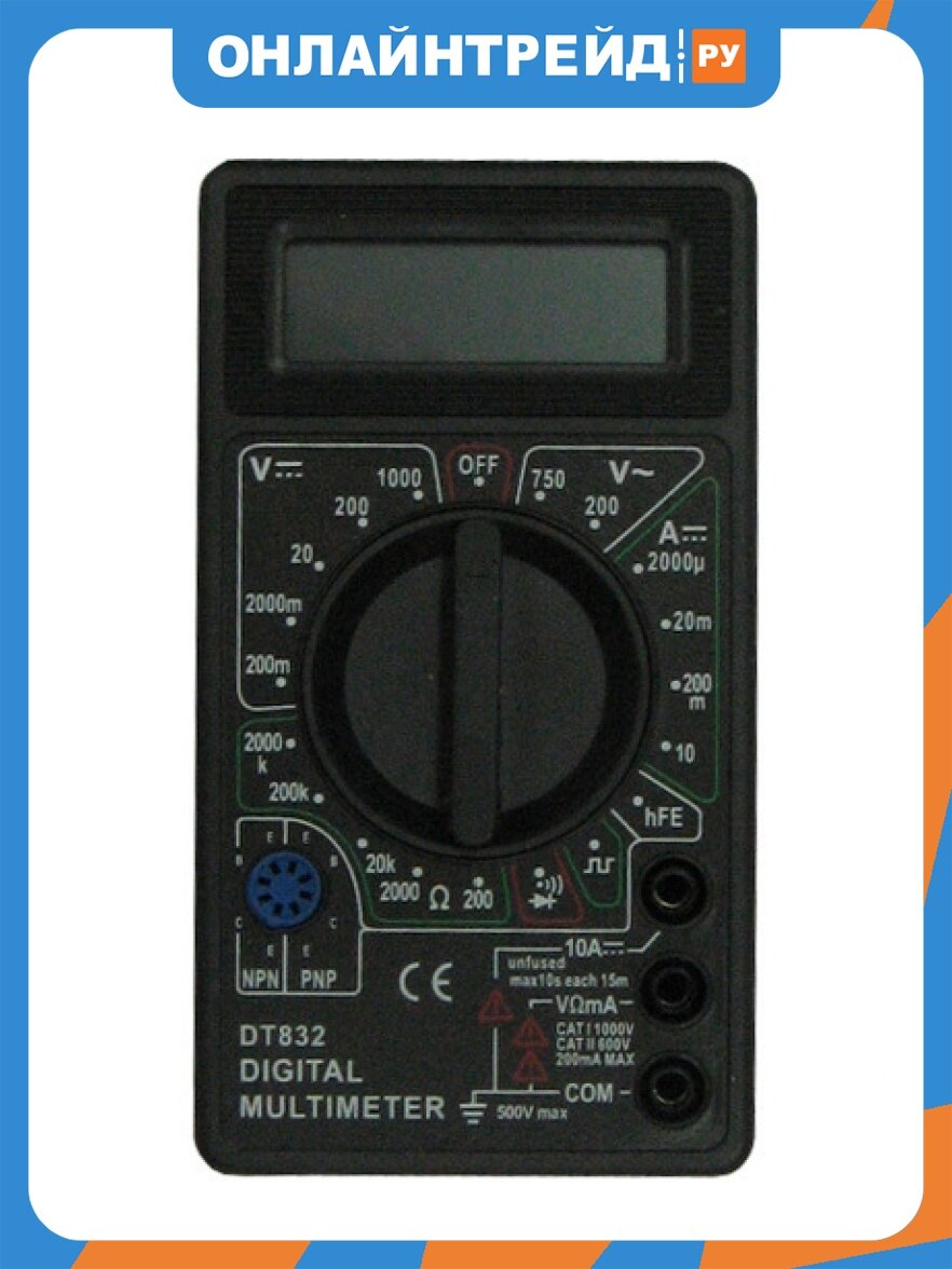 Мультиметр Tek DT 832