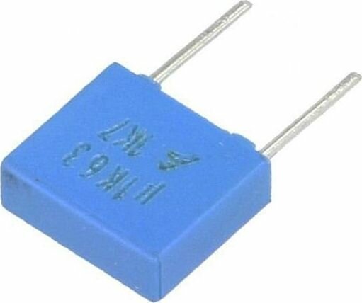 EPCOS B32529C0104K000 Конденсатор: полиэфирный, 100нФ, 40ВAC, 63ВDC, Шаг: 5мм, 10%, 1шт