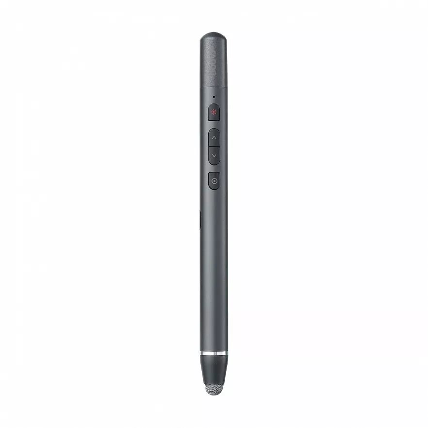 Презентер Rapoo XR200, алюминий, чёрный, Bluetooth/USB, лазерная указка - красный цвет