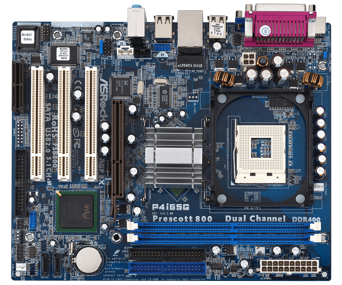 Материнские платы ASRock P4I65G / microATX, 478