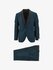 Комбинезон LUIGI BIANCHI Shawl-lapel single-breasted suit, размер 46, синий