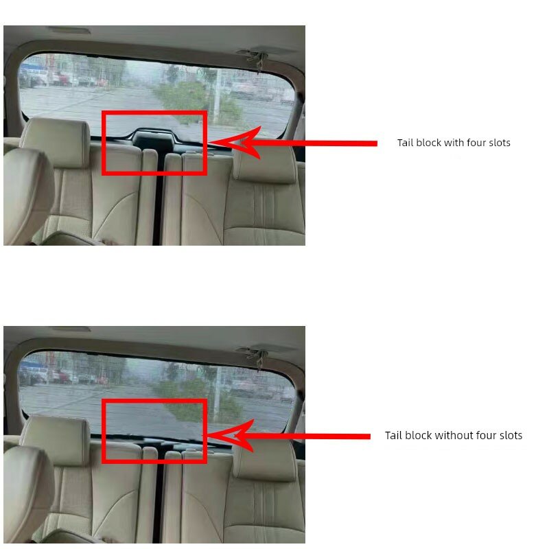 Магнитная солнцезащитная задняя шторка для Toyota Alphard/Vellfire 40 Series (2024-2025) с правым рулевым управлением