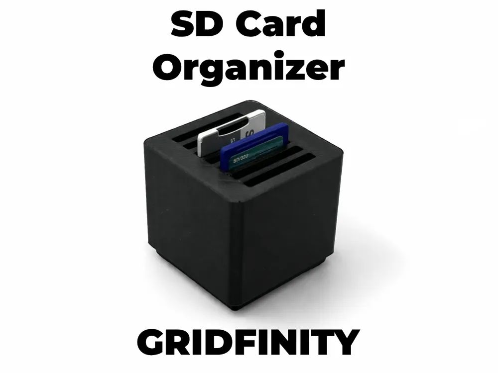 Органайзер для карт памяти SD Gridfinity