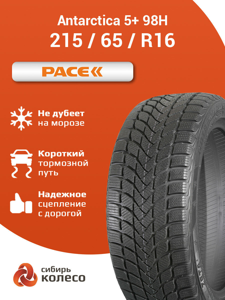 215/65R16 Pace Antarctica 5+ 98H