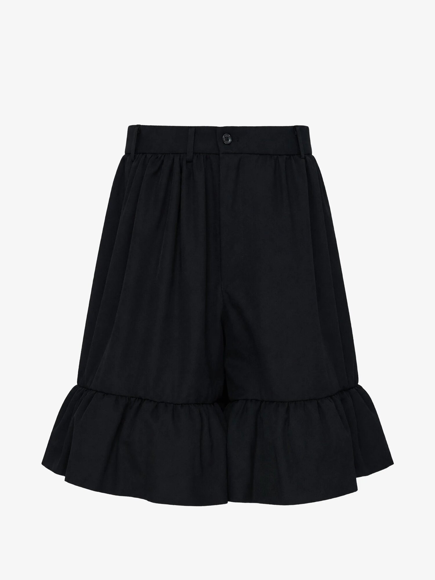 Шорты Ruffle-hem flared shorts