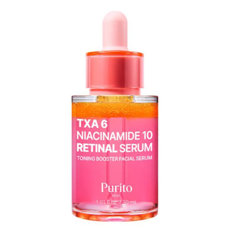 Сыворотка для ухода за кожей Purito TXA 6 Niacinamide 10 Retinal Serum Осветляющая сыворотка для лица с ниацинамидом 30 мл
