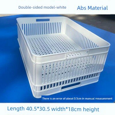 Двусторонний белый поддон - 40.5 x 30.5 x 18 см