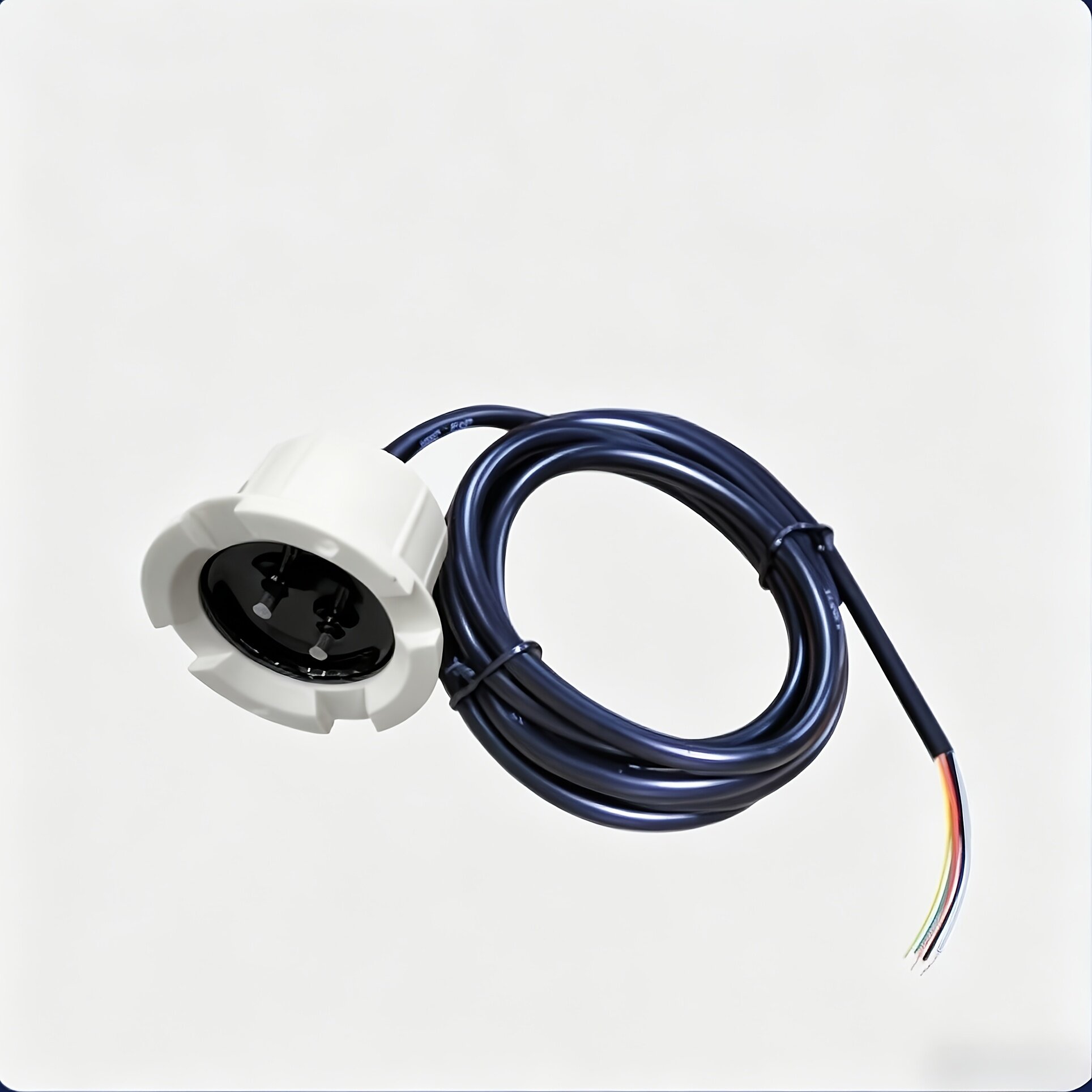 Проводной датчик протечки воды с цинковым корпусом и стандартным зондом из нержавеющей стали 316, 12 В, нормально разомкнутый и нормально замкнутый выход, высокочувствительный сенсор утечки длиной 59,06 дюйма для дома, подземного гаража, др