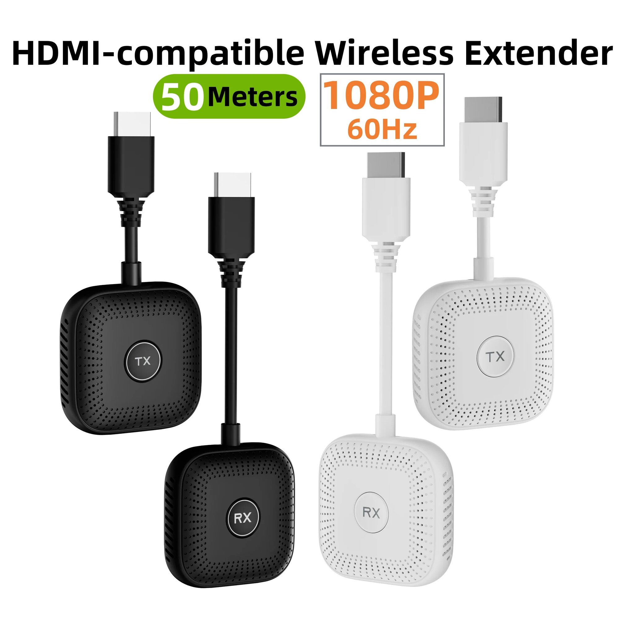 Беспроводной HDMI адаптер EQP 5G Черный, черный